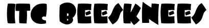 ITC Beesknees: Free Font Download | MaisFontes