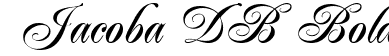 Jacoba DB Light: Free Font Download | MaisFontes
