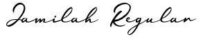 Jamilah Regular Font: Free Download | MaisFontes