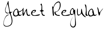 Janet Regular: Free Font Download | MaisFontes