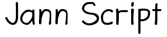 Jann Script: Free Font Download | MaisFontes