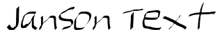 Janson Text: Free Font Download | MaisFontes