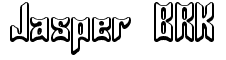 Jasper BRK Font: Free Download | MaisFontes