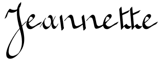 Jeannette Font: Free Download | MaisFontes