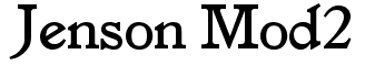 Jenson Mod2: Free Font Download | MaisFontes