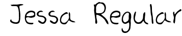 Jessa Regular: Free Font Download | MaisFontes