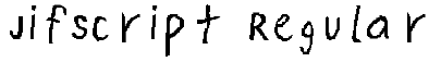 JifScript Regular: Free Font Download | MaisFontes
