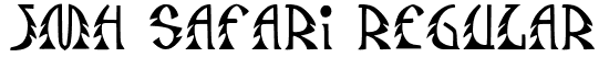JMH Safari Regular Font: Free Download | MaisFontes