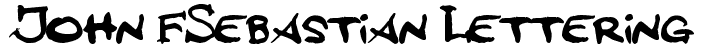 John FSebastian Lettering: Free Font Download | MaisFontes