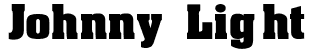 Johnny Light: Baixar Fonte Grátis | MaisFontes