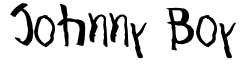Johnny Boy: Baixar Fonte Grátis | MaisFontes