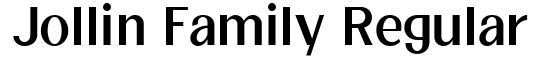Jollin Family Regular Font: Free Download | MaisFontes