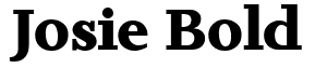 Josie Bold: Free Font Download | MaisFontes
