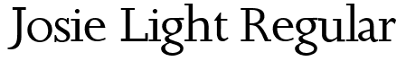 Josie Light Regular: Free Font Download | MaisFontes