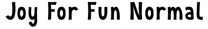 Joy Font: Free Download | MaisFontes