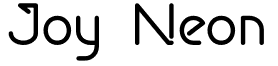 Joy Neon: Free Font Download | MaisFontes