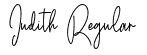 Judith Regular Font: Free Download | MaisFontes