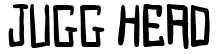 Jugg Head Font: Free Download | MaisFontes
