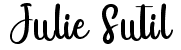 Julie Sutil: Free Font Download | MaisFontes