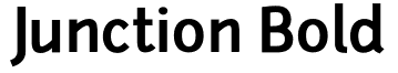 Junction Bold: Free Font Download | MaisFontes