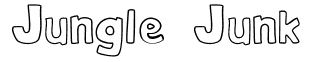 Jungle Junk: Free Font Download | MaisFontes