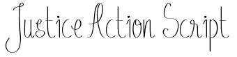 Justice Action Script: Free Font Download | MaisFontes