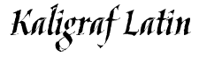 Kaligraf Latin: Free Font Download | MaisFontes