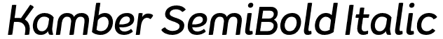 Kamber Font Family: Free Download | MaisFontes