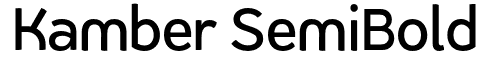 Kamber Font Family: Free Download | MaisFontes
