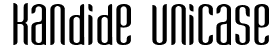 Kandide Unicase Font: Free Download | MaisFontes