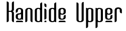 Kandide Upper Font: Free Download | MaisFontes