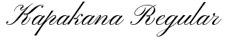 Kapakana Regular: Free Font Download | MaisFontes