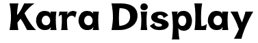 Kara Display: Free Font Download | MaisFontes