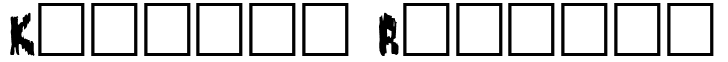 Karloff Regular Font: Free Download | MaisFontes