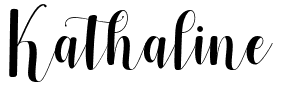 Kathaline Font: Free Download | MaisFontes