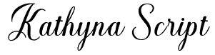 Kathyna Script Font: Free Download | MaisFontes