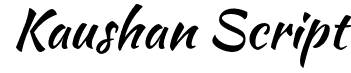 Kaushan Script: Free Font Download | MaisFontes