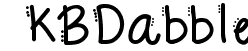 KBDabble: Baixar Fonte Grátis | MaisFontes