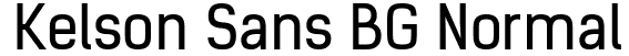 Kelson Sans BG Normal: Free Font Download | MaisFontes