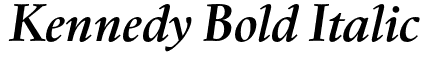 Kennedy Bold Italic: Free Font Download | MaisFontes