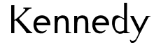Kennedy Font: Free Download | MaisFontes
