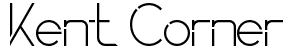 Kent Corner: Free Font Download | MaisFontes