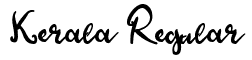 Kerala Regular: Free Font Download | MaisFontes