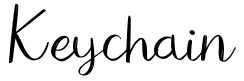 Keychain: Free Font Download | MaisFontes