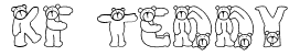 KF Teddy Font: Free Download | MaisFontes