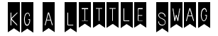 KG A Little Swag Font: Free Download | MaisFontes