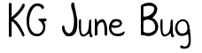 KG June Bug Font: Free Download | MaisFontes