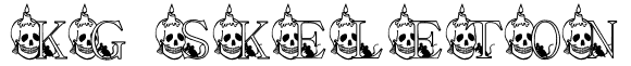KG SKELETON: Free Font Download | MaisFontes