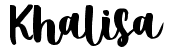 Khalisa Font: Free Download | MaisFontes