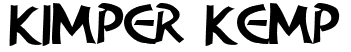 Kimper Kemp: Free Font Download | MaisFontes